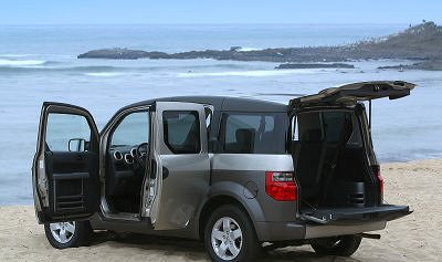 Honda Element technical specifications and fuel economy